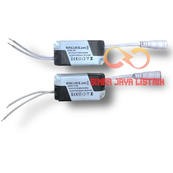 Adapter Travo Led Driver Ballast Panel Led Downlight 6w/8w - 18w ...