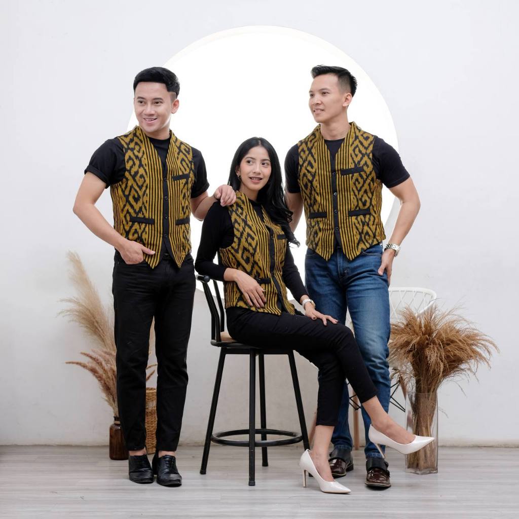 KEISHAN.ID - VEST AZKA SLIMFIT toxedo unisex outer men women genuine ...