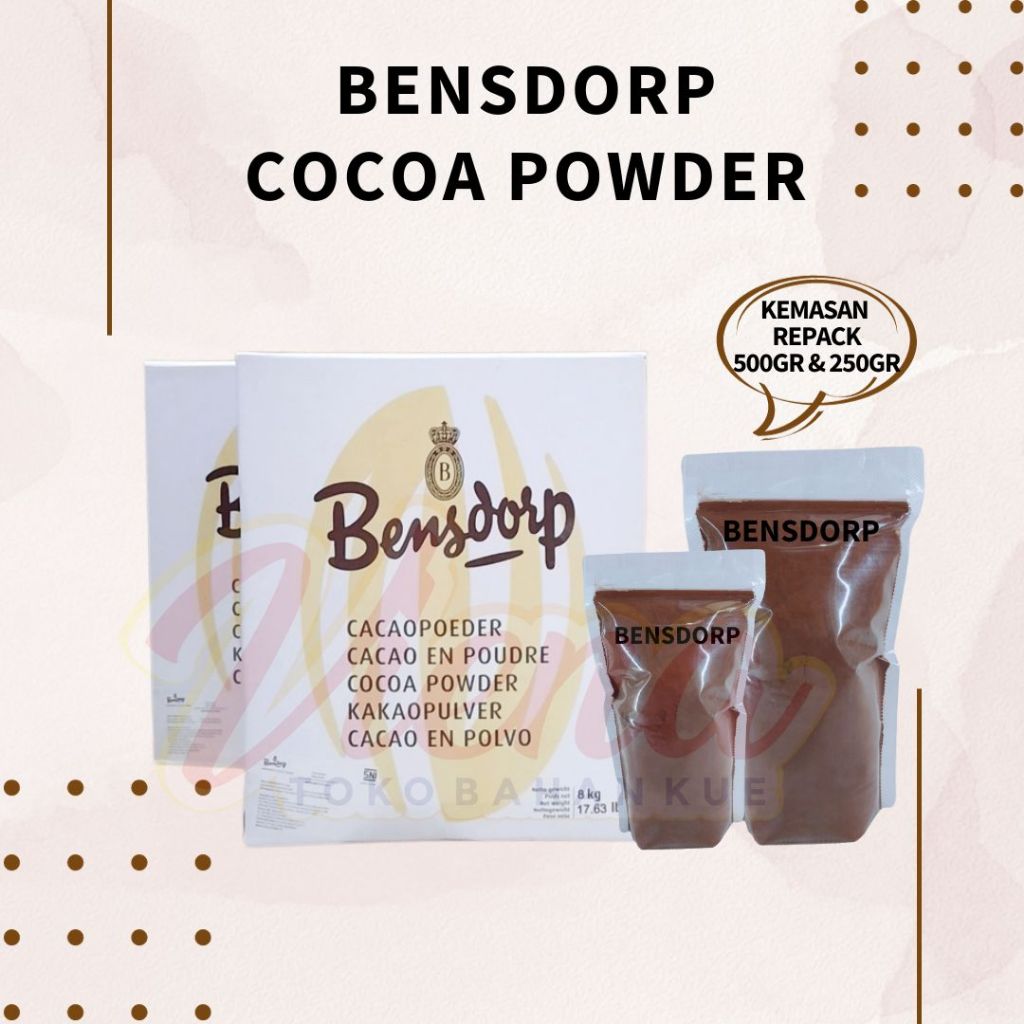 Bensdorp Cocoa Powder / Chocolate Powder REPACK 500gr | Shopee Philippines