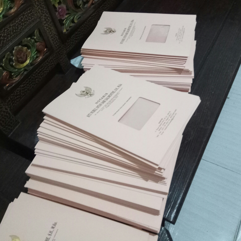 High Grade Notary & PPAT Deed Cover | Shopee Philippines