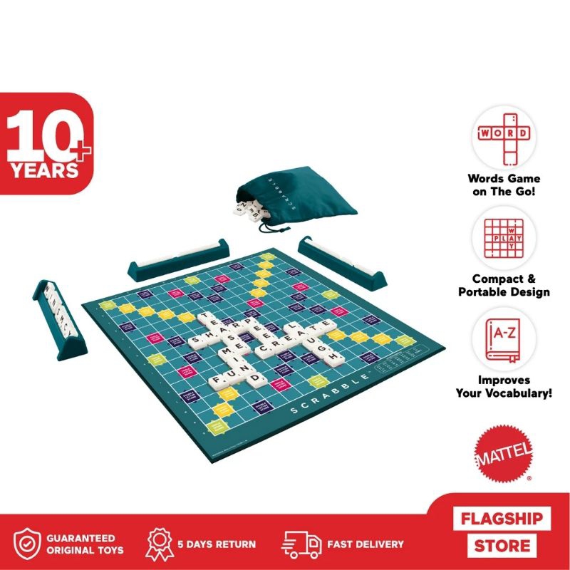 MATTEL SCRABBLE ORIGINAL GREEK EDITION | Shopee Philippines