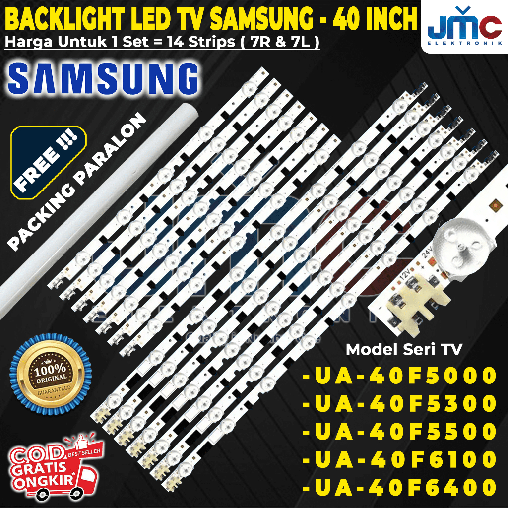 SAMSUNG TV Backlight 40 Inch UA40F5000 UA40F5500 UA40F6300 UA40F6400 UA40F6100 UA40F6100 ...