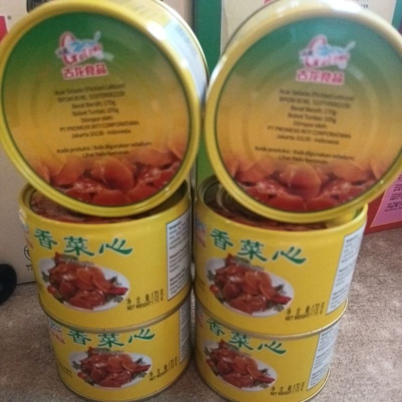 Gulong cai sim Cans/pickled lettuce/pickled lettuce | Shopee Philippines