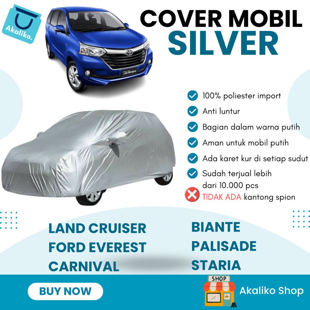 Biante, Carnival, Palisade,Staria,Landcruiser,Ford Everest - silver ...