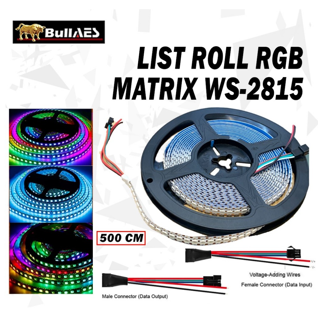 List Roll RGB Matrix 5 Meters WS2815 5 Volt | Shopee Philippines