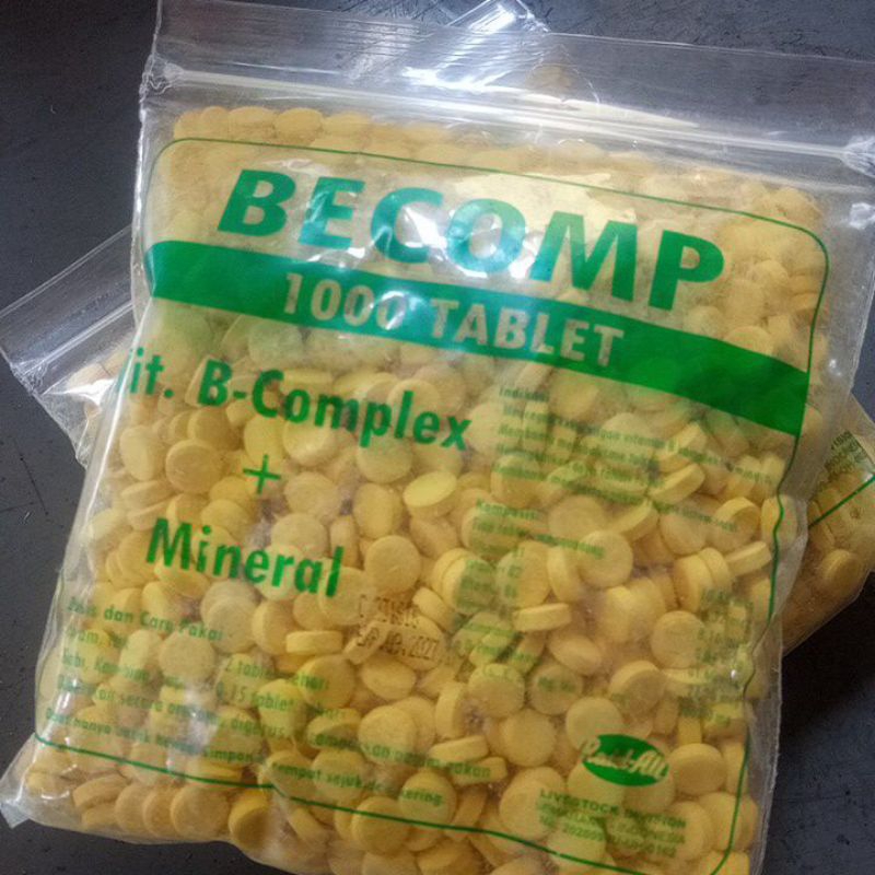 Vitamin B-Complex Plus Mineral Contains 1000 Vitamin Tablets for ...