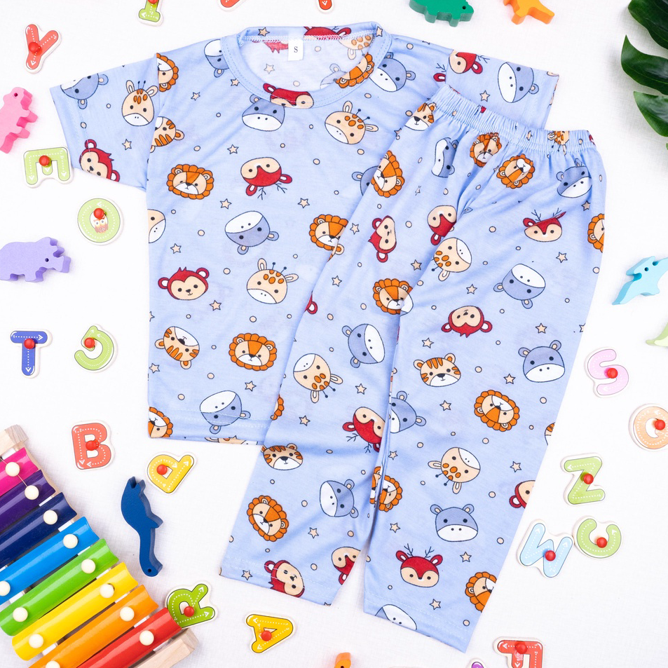 Il - NEW ARIVAL-UNISEX ZOO ANIMAL CHILDREN'S SET / SHORT & LONG CLOTHES ...