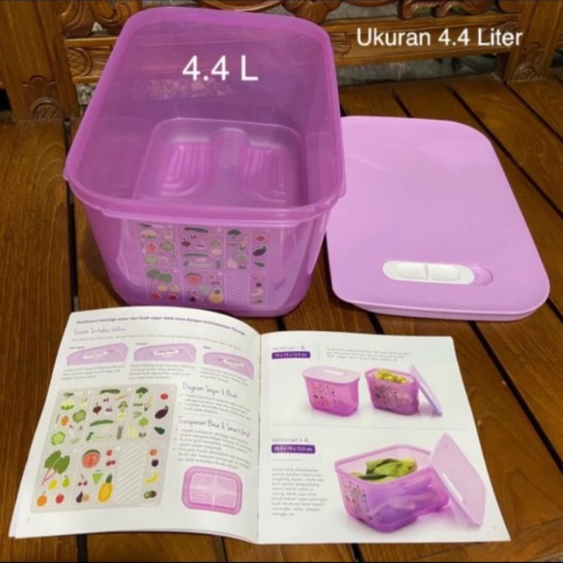 Tupperware Container in the Ventsmart 4.4L Refrigerator | Shopee ...