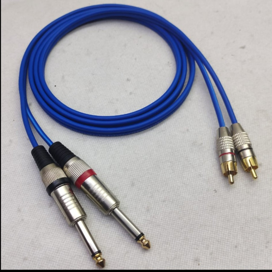 Mixer Cable 1-5 Meters Jack Rca Male To Akai 6.5mm Male Mono | Shopee ...