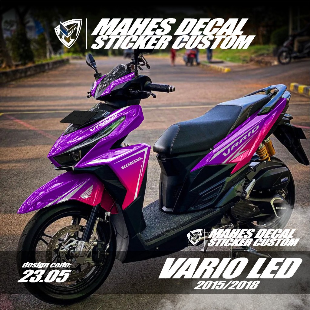 Decal Sticker Vario led 125 150 full body Graphic Gradation MD23.05 ...