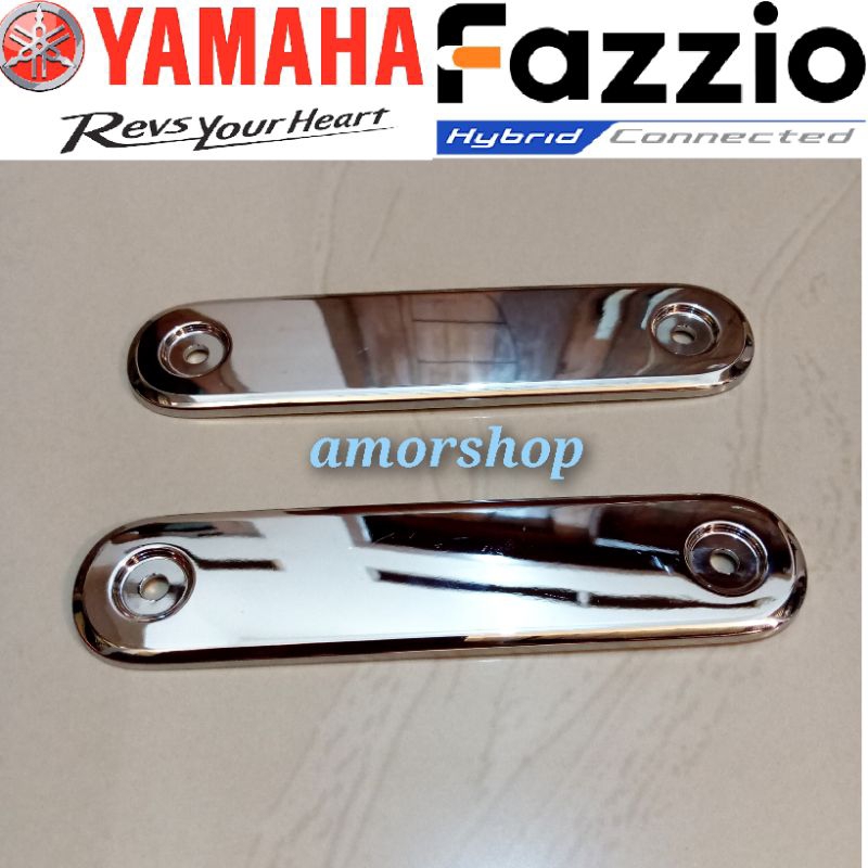 A Pair of Yamaha Fazzio Side Panel Garnishs | Shopee Philippines
