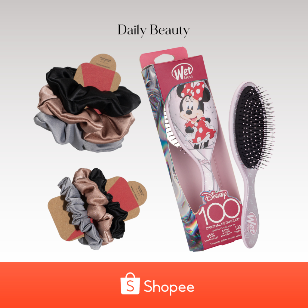 Anti Tangle The Wet Brush Disney Princess x Satin Silk Tiffany ...