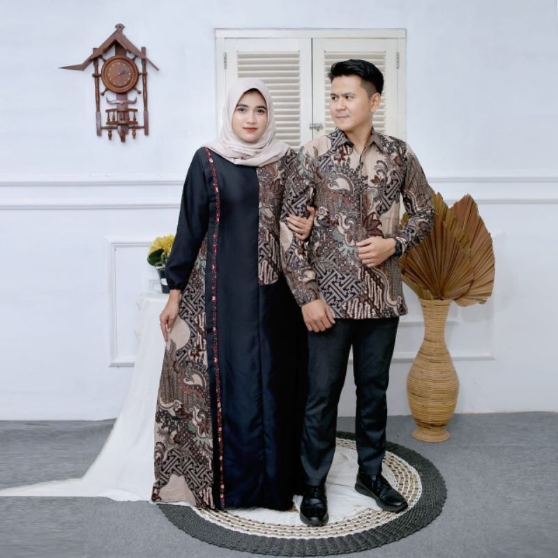 Couple batik family couple batik latest couple batik sarimbit latest ...