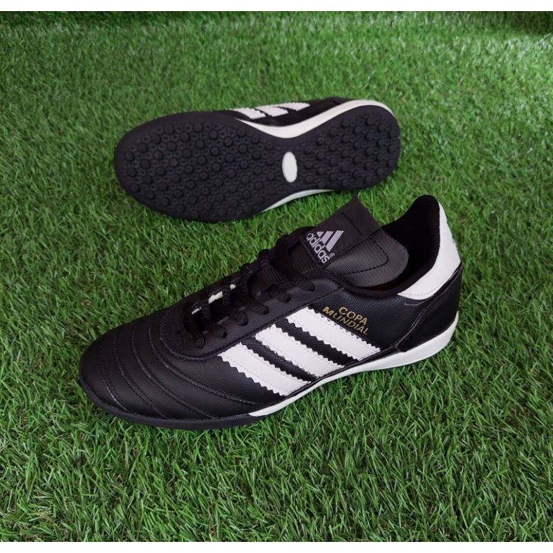 Leather minisoccer shoes / serrated sole futsal shoes | Shopee Philippines