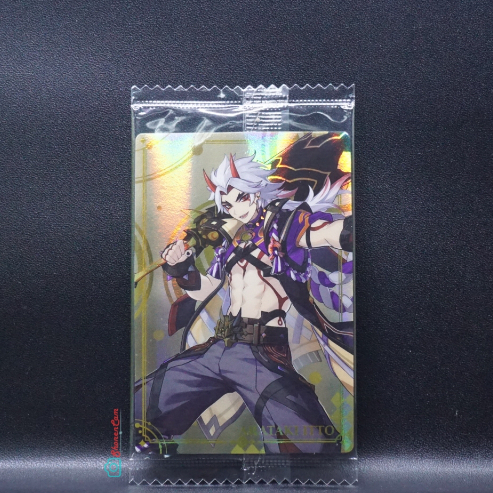 Genshin Impact Wafer Bandai Card: Arataki Itto (R) [15] | Shopee ...
