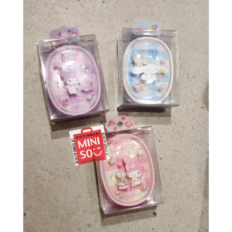 Miniso x SANRIO SANRIO Comb Detangling Massage Brush Kuromi, My Melody ...