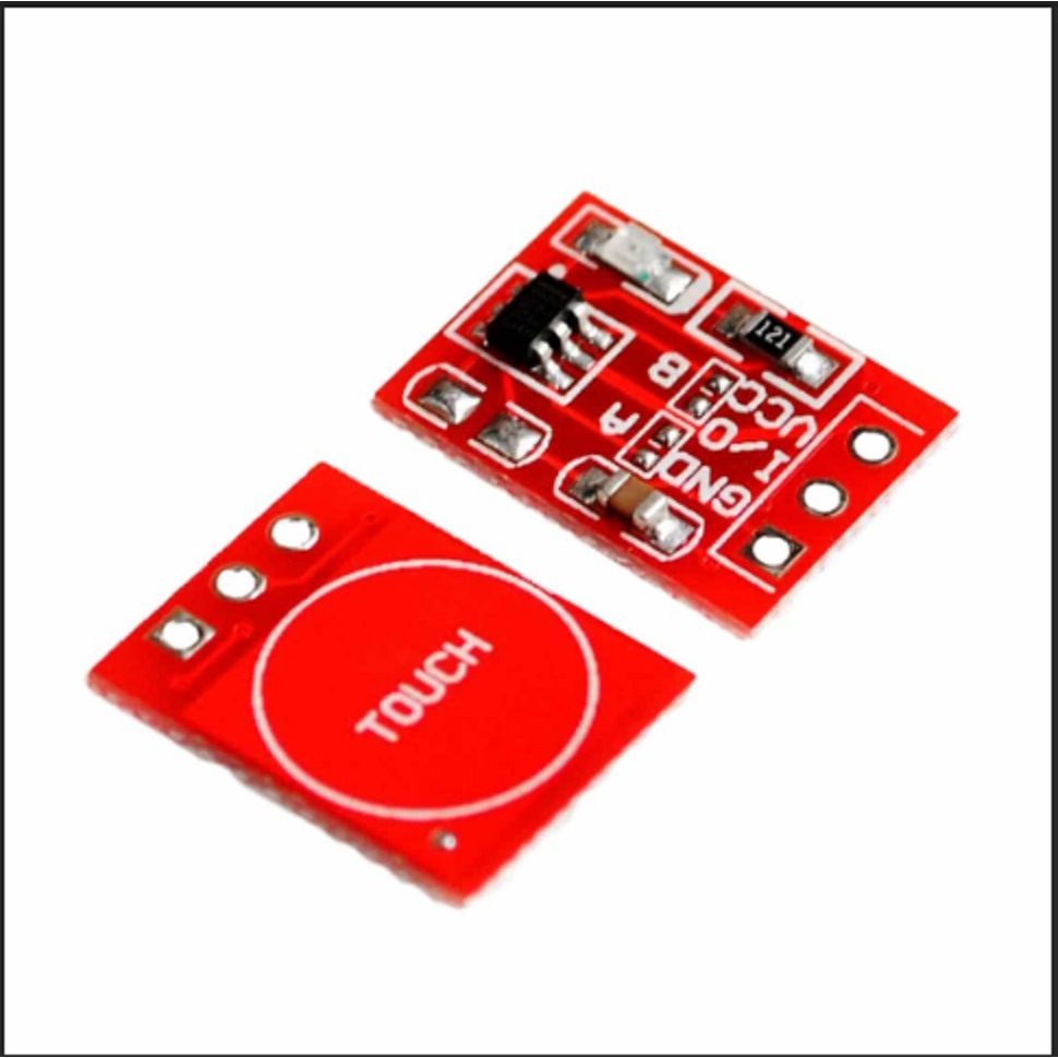 ES switch TTP223 Touch button Module Capacitor type Single Channel Self Locking Touch switch ...