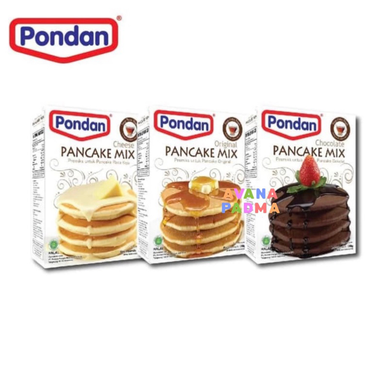 Pondan Pancake Mix (250g) (3 Flavor Variants) | Shopee Philippines