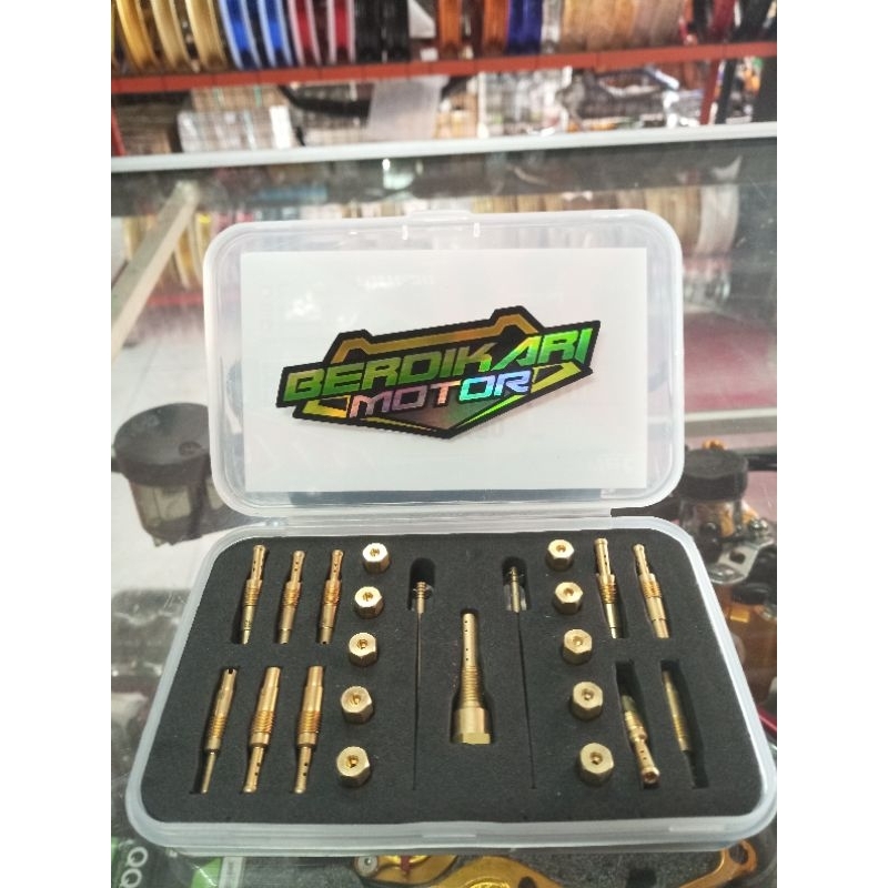 Complete Main Jet Package and Pilot Jet Scarlet Racing PWK 30 PWK 32 ...