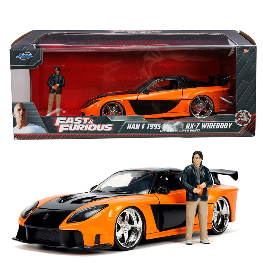 Diecas miniature Jada Mazda RX7 Veilside Hans Fast Furious 1/24 Scale | Shopee Philippines