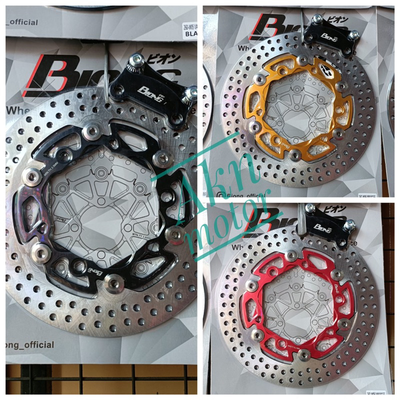 260mm floating disc disc plus bracket nmax old new aerox old new disc ...