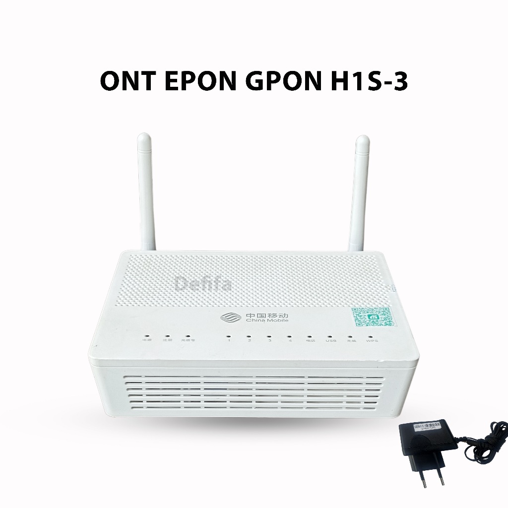 FTTH Modem Wireless Wifi Router H1S-3 ONT EPON GPON ONU | Shopee ...