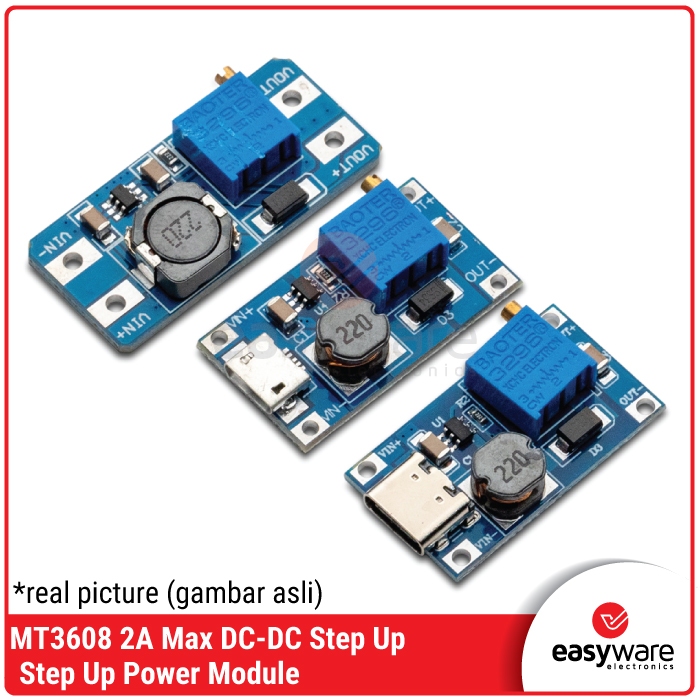 MT3608 2A Step Up Adjustable DC to DC Module | Shopee Philippines