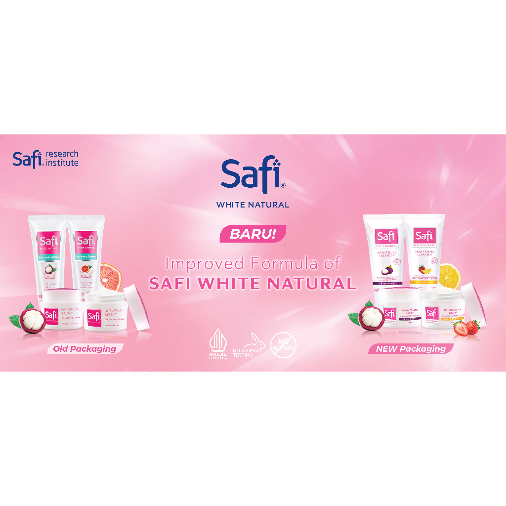 Safi WHITE NATURAL CREAM STRAWBERRY LEMON EXTRAC (Replace grape ...