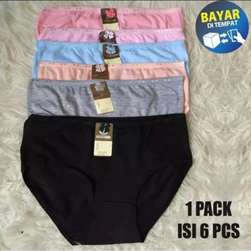 Wholesale Women's Plain CD, 1 SET Of 6 PCS, SIZE M, L, XL,XXL,XXXL ...