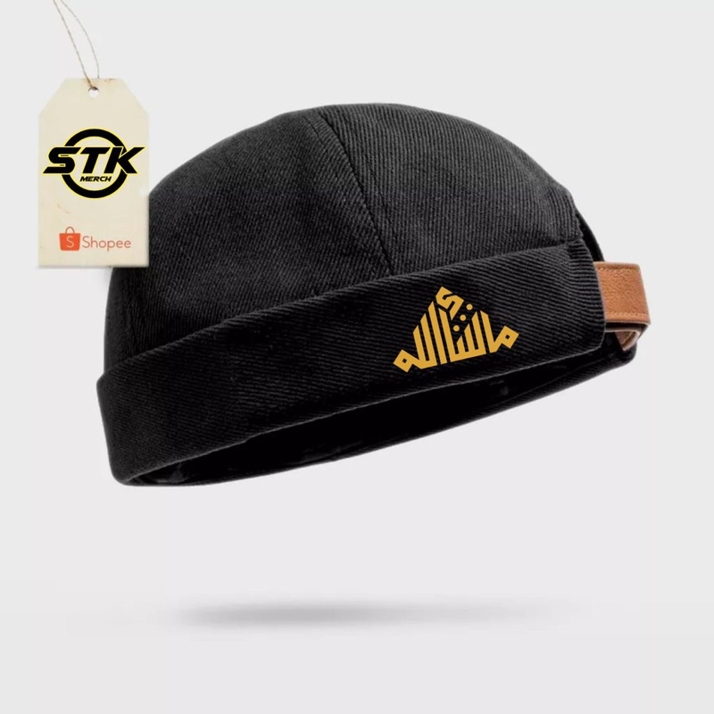 Miki HAT HAT HAT HAT/MASYAALLAH Calligraphy Cap HAT Latest MUSLIM LOGO ...