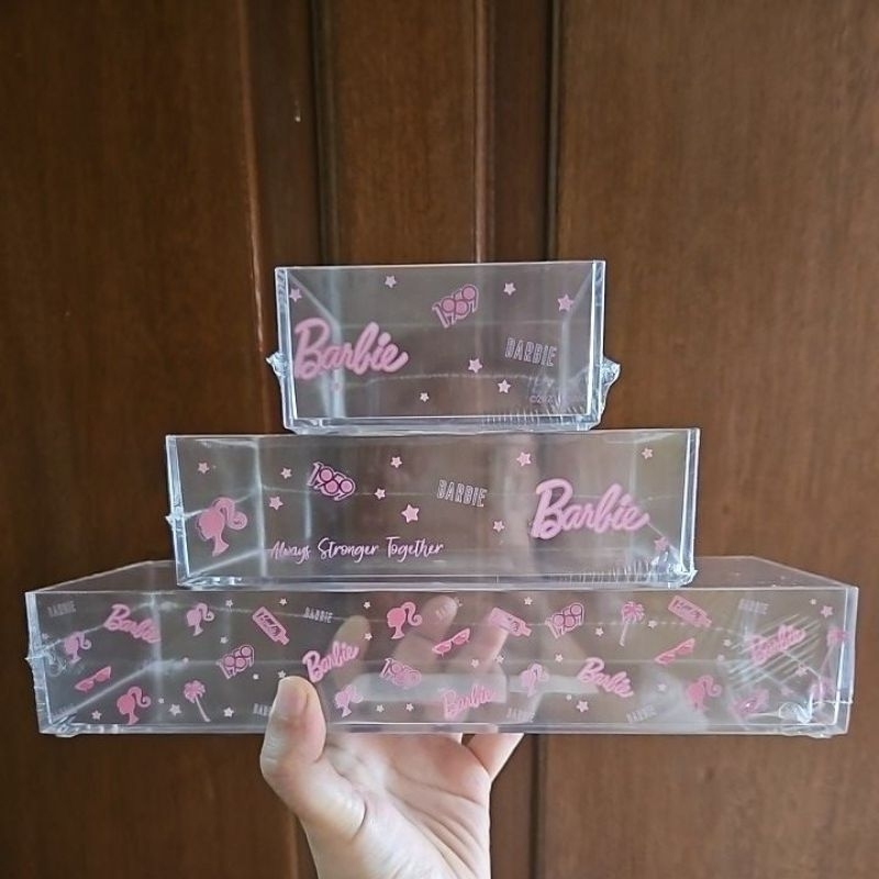 [INSTANT Resellers] MINISO BARBIE Shelf ACRYLIC STORAGE BOX SML BOX ...