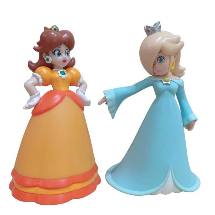 Super Mario Princes Daisy And Rosalina Action Figures | Shopee Philippines