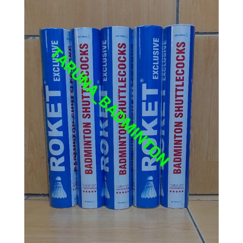 Original Exclusive Blue Rocket Shuttlecock | Shopee Philippines