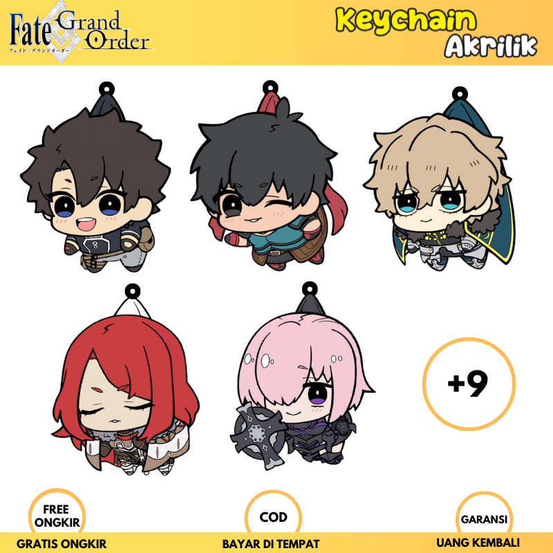 GANTUNGAN [Fate Grand Order] Keychain & strap hp full Acrylic Bedivere ...