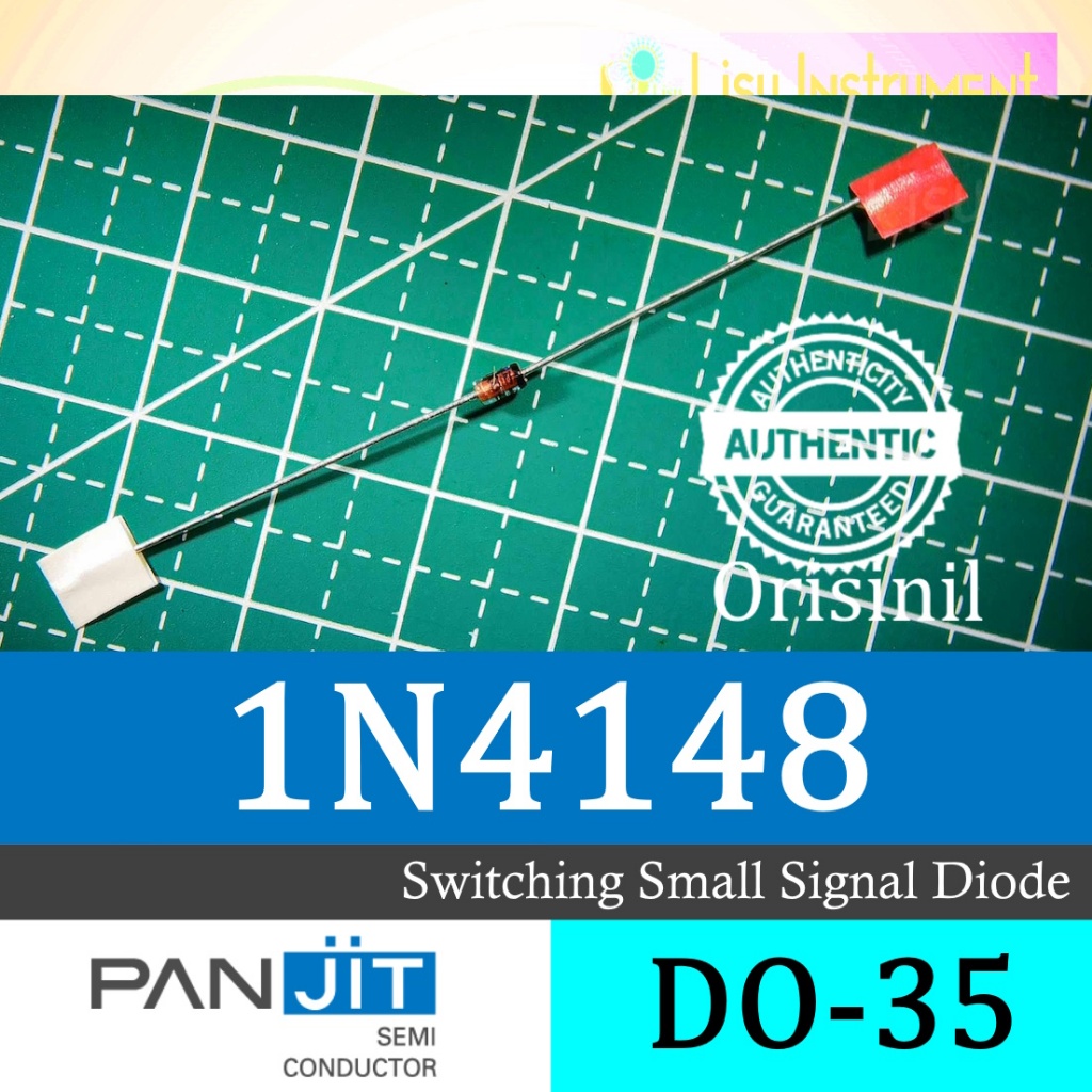 1n4148 75V 500mW Switching Diode IN4148 DO-35 Panjit International ORIGINAL | Shopee Philippines