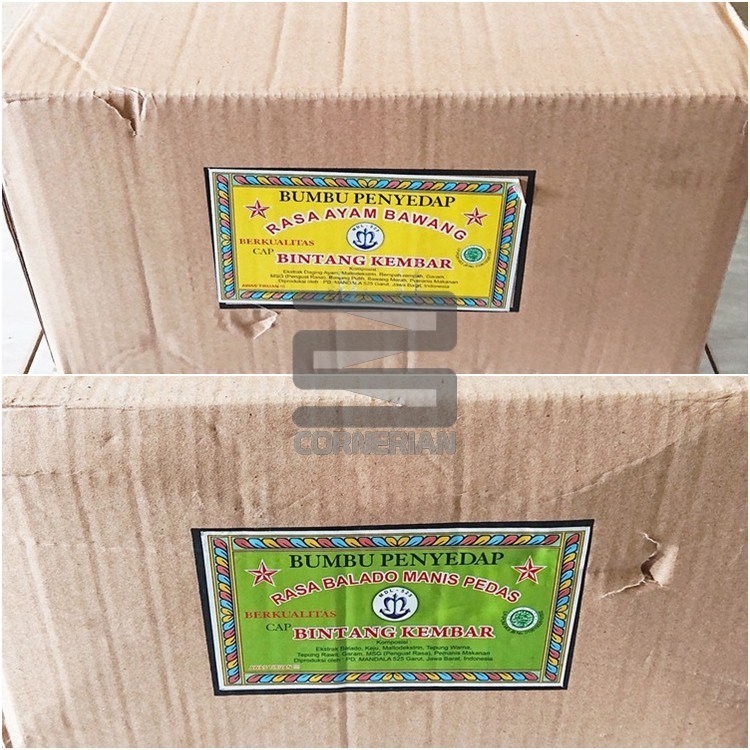 Cornerian] Twin Star Seasoning 1kg Box MDL 525 Chicken Onion Balado ...