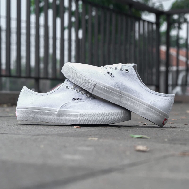 Vans Authentic Pro All White | Shopee Philippines