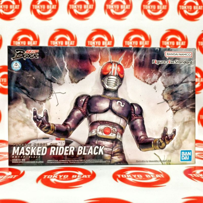 Figure-rise STANDARD KAMEN RIDER BLACK MASKED RIDER BLACK | Shopee ...