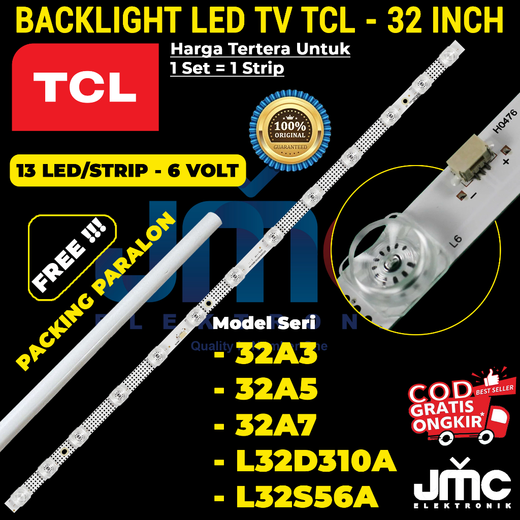 TCL TV Backlight 32 Inch 32A3 32A5 32A7 L32D310 L32S56A L32S65A ...