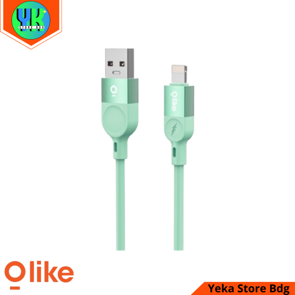 Olike D108 Lightning Cable Fast Charging Data Cable 100cm | Shopee ...