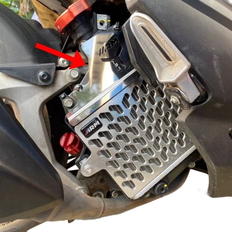 Adv 160 PCX 160 VARIO 160 ARM Radiator Upper Neck Cover | Shopee ...