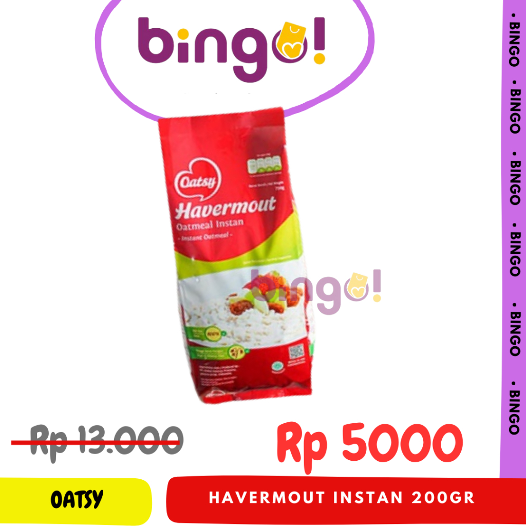 Oatmeal Oatsy havermout Instant Oatmeal200G | Shopee Philippines