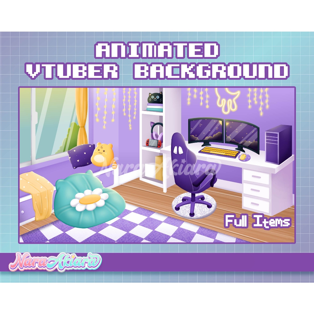 Make Every Session Your Vtuber Lived with Stunning Background Animation ...