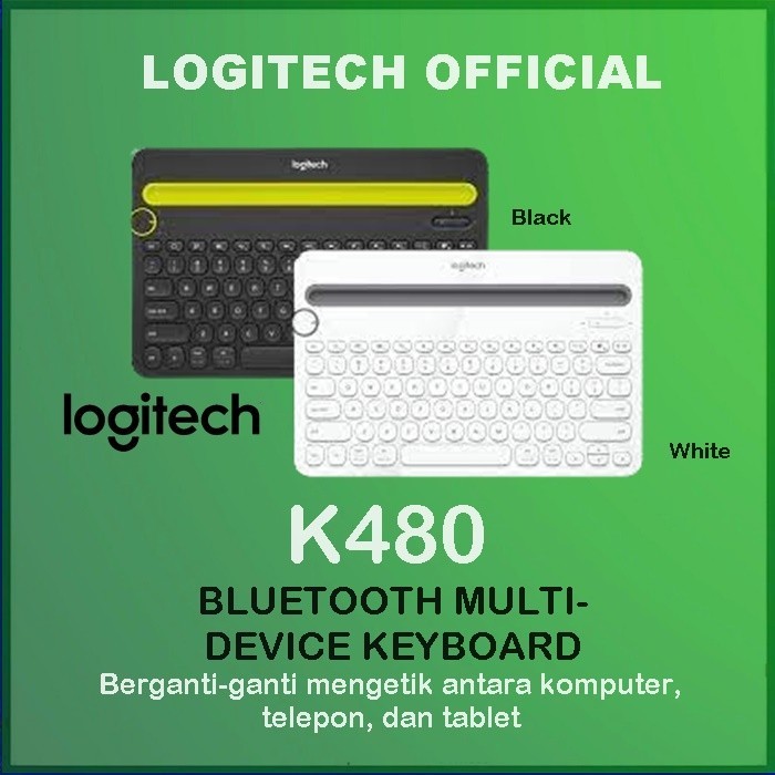 Logitech K480 Multi-Device Bluetooth keyboard/wireless keyboard ...