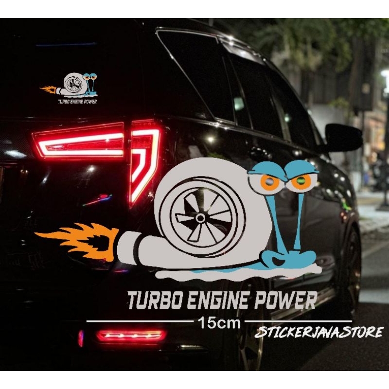 Jdm TURBO SNAIL CAR STICKER CUTTING STICKER | Shopee Philippines