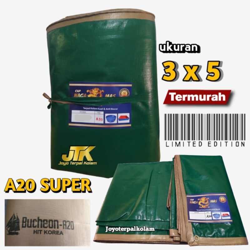 Korean A20 tarpaulin measuring 3x5 meters | Shopee Philippines