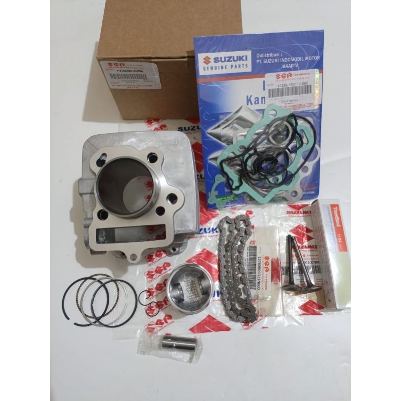 Piston block, valve chain set, old Suzuki smash glue set, smash new ...