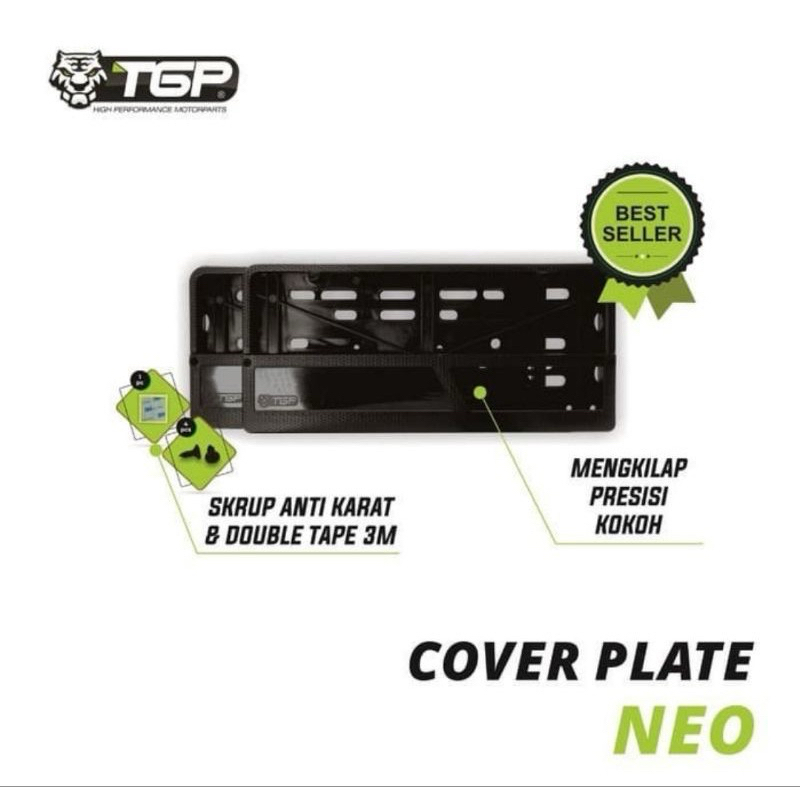 Tgp NEO nmax fazzio aerox vario mio vespa universal Number Plate cover ...