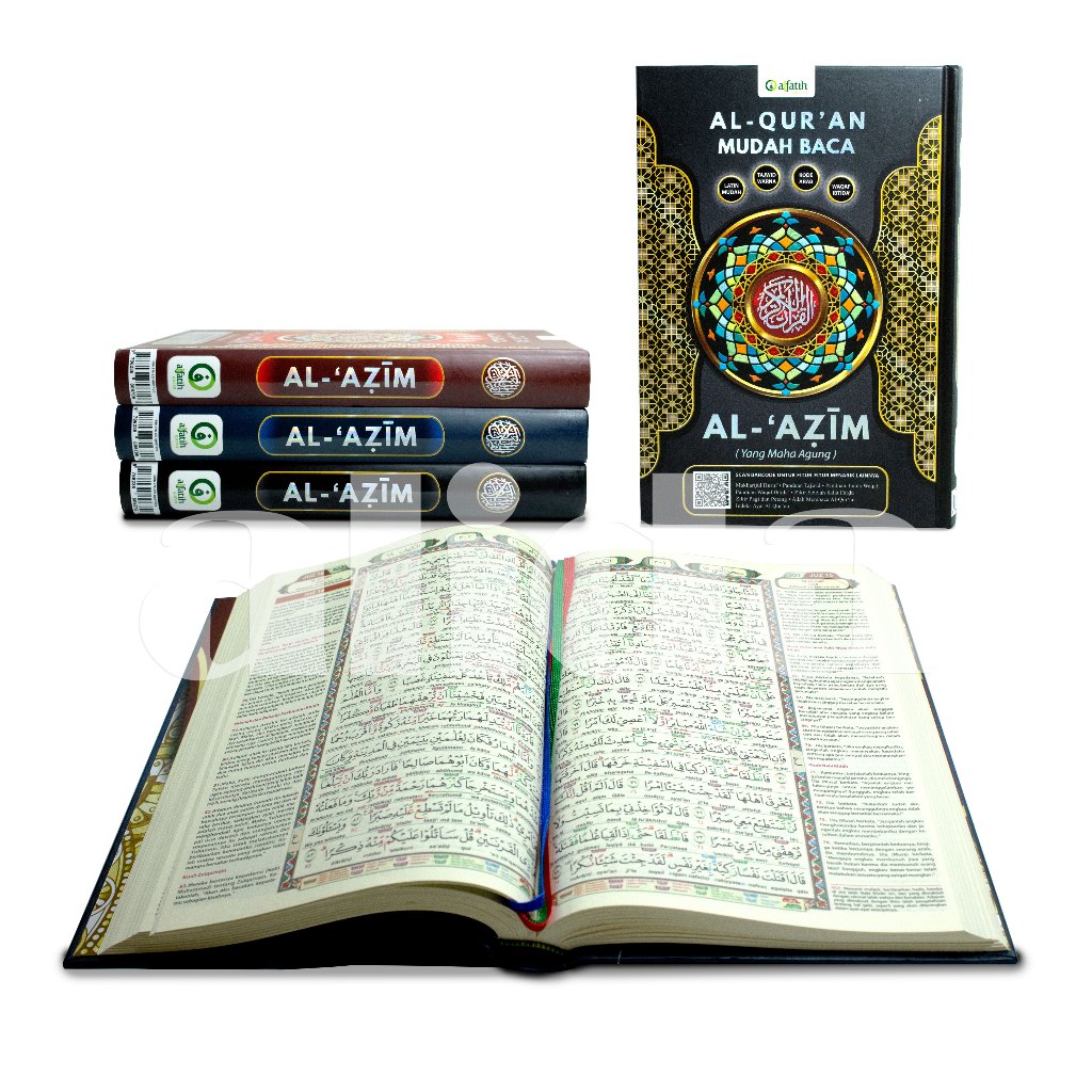 Al-quran Tajwid AL-AZIM Latin Translated UkA4 Waqaf Ibtida AL-Quran ...