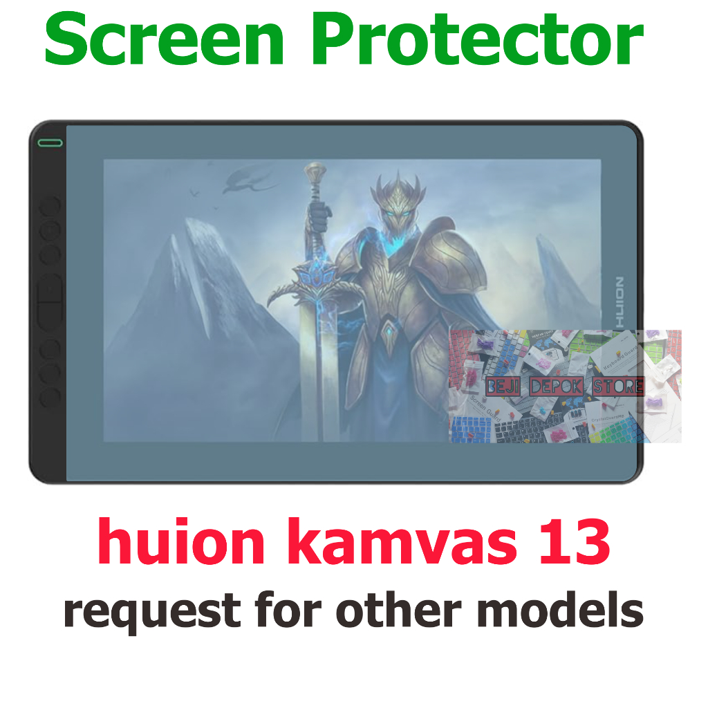 Screen Protector Screen guard huion kamvas 13 | Shopee Philippines